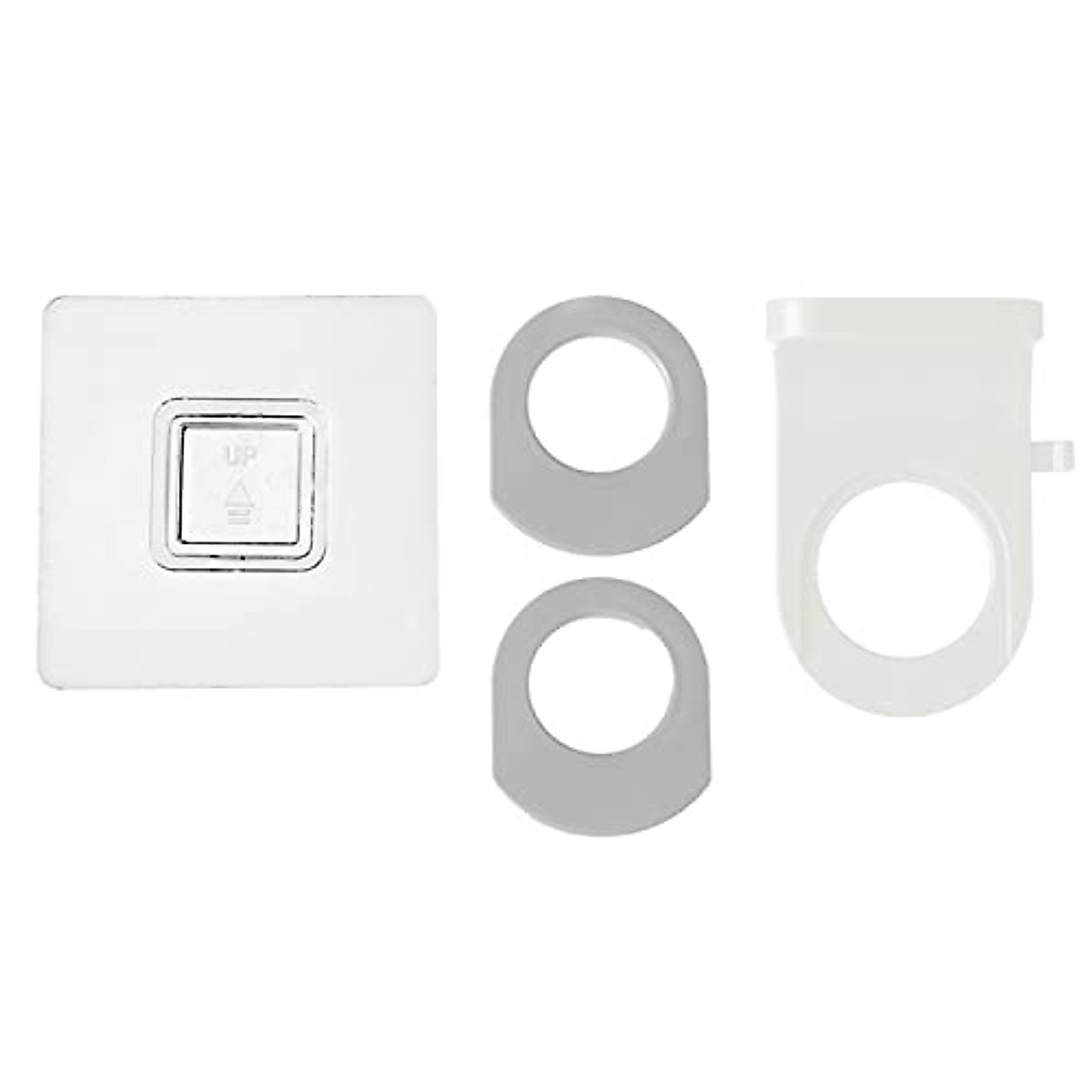 jomgeroz Wall Mounted Shower Gel Storage Holder Suction Cup Shampoo Soap Liquid Rack Wall Mounted Shower Gel Holder