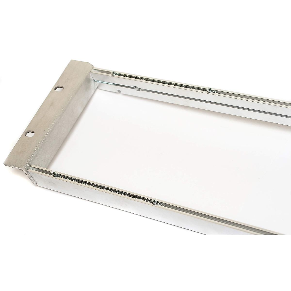 3U Eurorack Bracket Ears, 84HP Rails, Threaded Nut Strips by Synthrotek