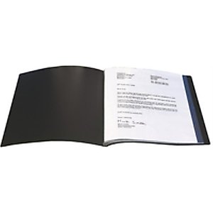 Q Connect 10 Pocket Presentation Book - Black