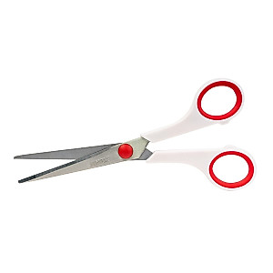 SINGER 00447 6-3/4-Inch Fabric Scissors with Comfort Grip,