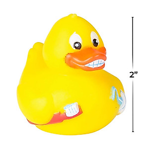 2 Inch Dental Rubber Ducky (12 Piece)