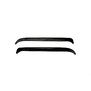 Auto Ventshade (AVS) 32558 Ventshade with Smooth Black Finish, 2-Piece Set for 1994-2001 Dodge Ram 1500, 1994-2002 Ram 2500, 3500