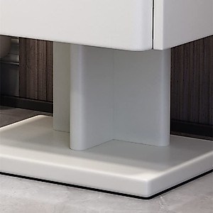 XXXDXDP Table Chevet Intelligente avec Chargeur USB Pour Chambre Coucher Lumière LED armoire (Color : OneColor, Size : 1)