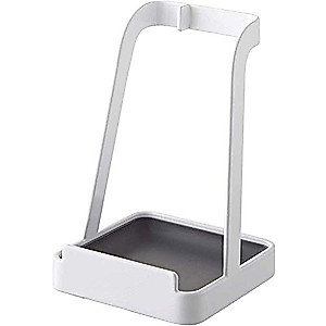 DRNKS Kitchen Pot Lid Storage, Cutlery Rack Soup Spoon Rack, Lid Storage Box and Kitchen Cookware Rack, for Tableware, Bakeware, Cookware, Cutting Board Suitable for Kitchen (Color : White)
