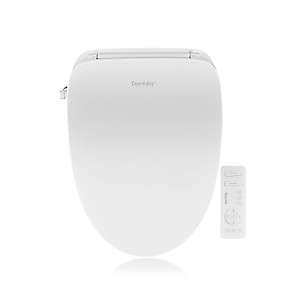 Bidet Seats, DeerValley DV-1S0018 Electronic Bidet Toilet Seat, Smart Toilet Seat with Sensor Seat Heating, Warm Air Dryer, Nightlight, Multiple Wash Methods, Self-Cleaning Nozzle, White