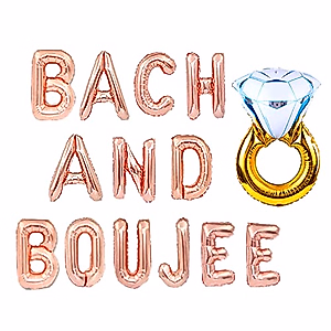 JeVenis Bach and Boujee Balloons Bachelorette Party Decor Bach Party Decorations Bride and Boujee Banner Bachelorette Decor Bach Balloons