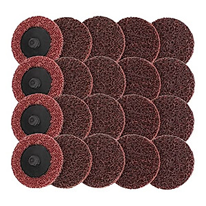 ABN Surface Conditioning Discs - 2in, Medium Grit, 25-Pack, Best Value