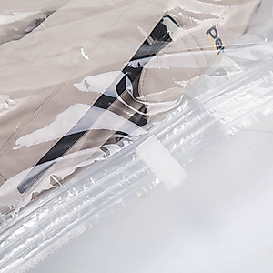 Hanging Vacuum Storage Bags, 2024 New Reusable Hanging Vacuum Storage Bags for Clothes, Coats, Jackets, Hanging Compressible Storage Bag Space Saver Bags with Hand Pumps (Large, 5Pcs)