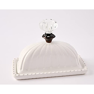 Mud Pie Door Knob Butter Dish