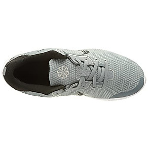 NIKE Men's Sneaker, Football Grey Bright Crimson Black White, 10.5