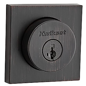 Kwikset 91580-011 Halifax deadbolt, Venetian Bronze