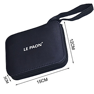 Sewing Kit with Case Portable Sewing Supplies for Home Traveler, Adults, Beginner, Emergency, Contains 18 Sewing Thread, Scissors, Needles, Measure etc