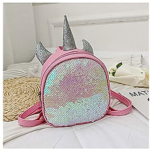 B&Y 12 PCS Unicorn Backpack girls Gifts Jewelry/Necklace/Bracelet/Earring/Hair Clips Toys 3 4 5 Year Old Girl Birthday Gift(Pink)