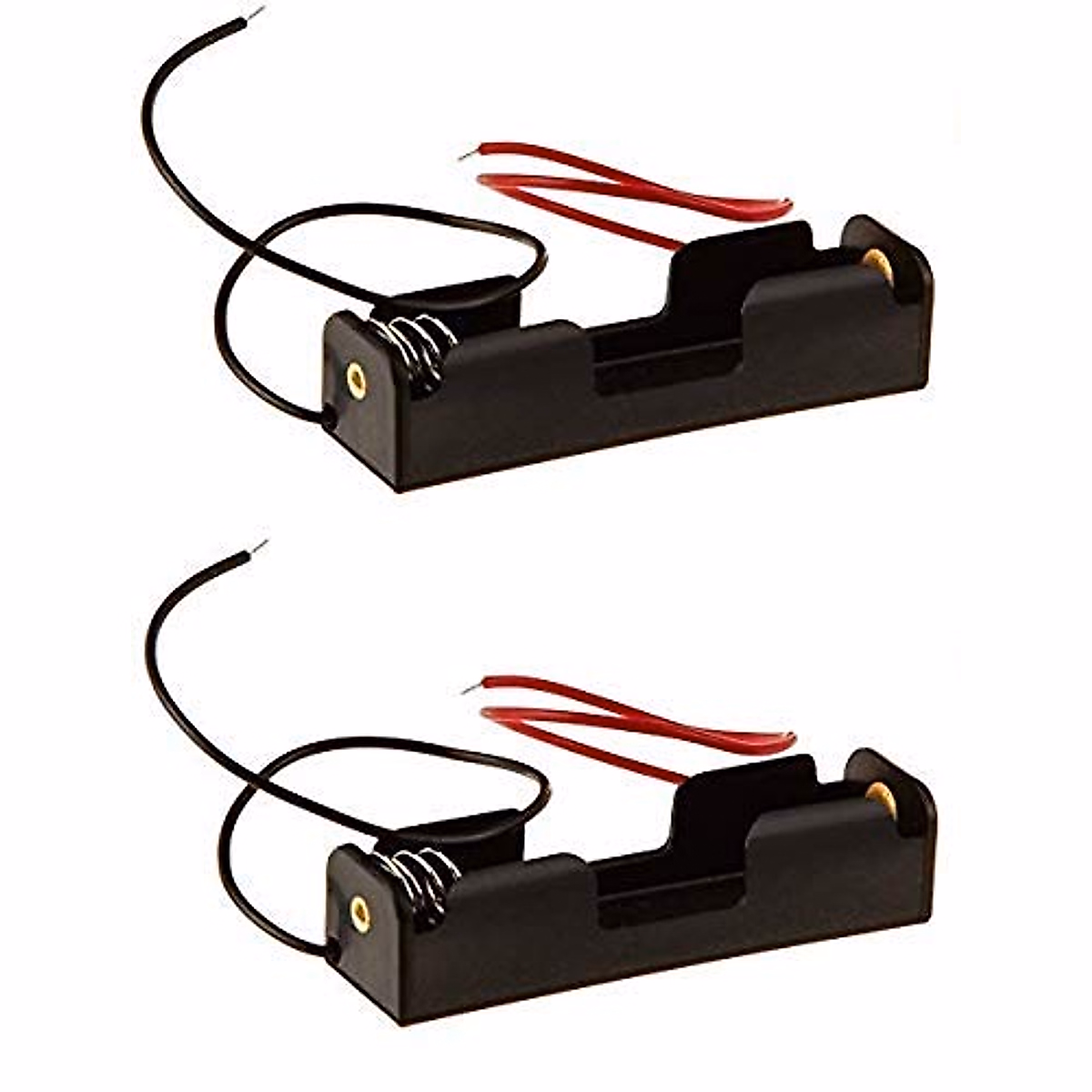 Ajax Scientific - EL020-0001 Battery Holder with Lead Wire, 1x AA Cell (Pack of 10)