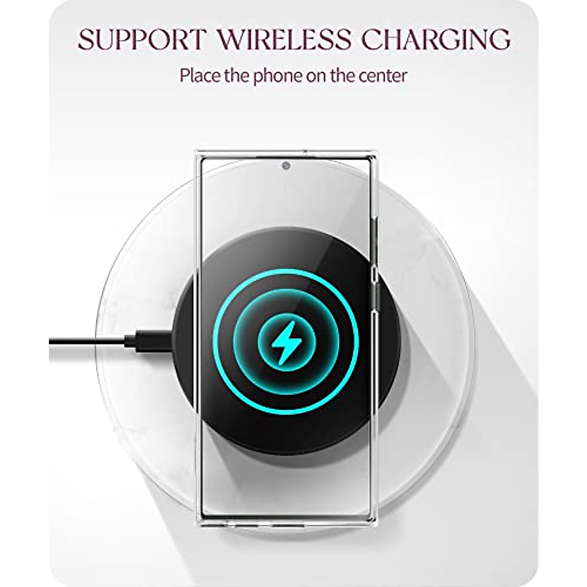 HORTUNE for Samsung Galaxy S23 Ultra Case with Slide Camera Cover, [Military Grade Drop Protection] Marble Phone Case Shockproof Stylish Slim Fit for S23 Ultra 6.8" 2023 (Starry/Green)