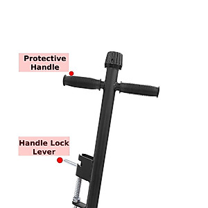 BIG RED T80501 Torin Hydraulic Heavy Duty Long Frame Service/Floor Jack with Foot Pedal, 5 Ton (10,000 lb) Capacity, Red
