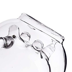 Double Wall Glass Cup - Creative Cup Cute Calf Insulated Mugs Thermo Coffee Milk Cups Creamer Pitcher (230ML/7.7oz)