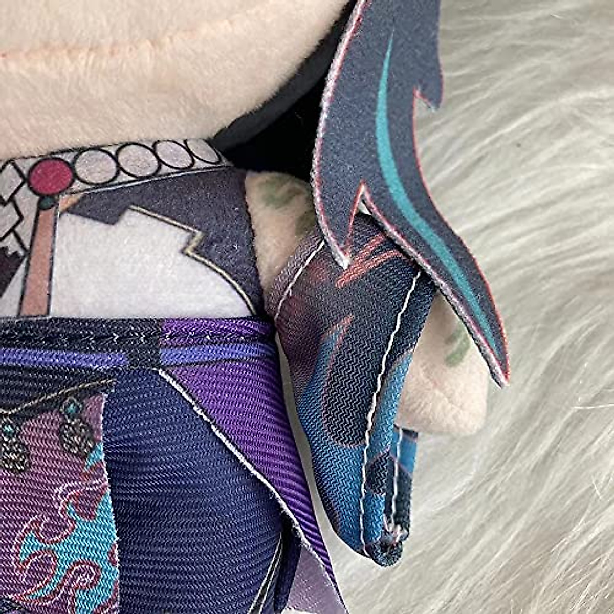 Oismys Zhong Li Xiao Plush Doll Soft Stuffed Figures Toys Game Cute Plush Toys Gifts Pillow for Boys Girls 20cm/8inch