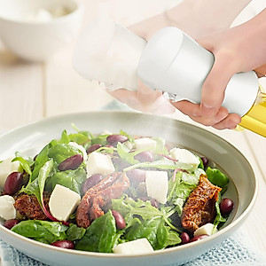 Oil Sprayer for Cooking -200ml Glass Olive Oil Sprayer Mister -Olive Oil Spray Bottle, Kitchen Gadgets Accessories for Air Fryer-Canola Oil Spritzer Widely Used for Salad Making, Baking - Frying, BBQ