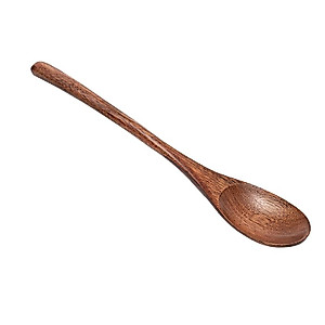 Home long handle winding wooden spoon wooden fork creative spoon fork chopsticks set