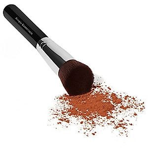 KABUKI PROFESSIONAL MAKEUP BRUSH With Big Flat Top for Liquid, Cream Mineral, & Powder Foundation & Face Cosmetics, Quality Design, Carrying Case & E-Book Included, Great For Gifts!