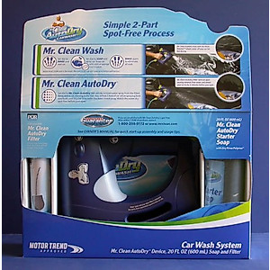 Mr. Clean AutoDry Carwash System Starter Kit w/10 Washes!