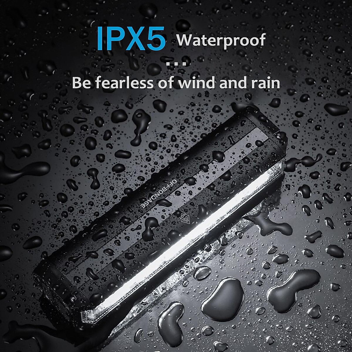 OFFBONDAGE Led Bike Lights for Night Riding Rechargeable 900 Lumen Bicycle Front Light MTB Road Bike Headlight Accessories for Men Women Kids