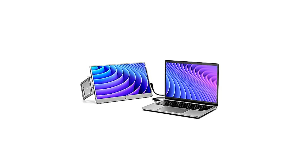 SideTrak Swivel 14” Portable Dual Screen Monitor for Laptops