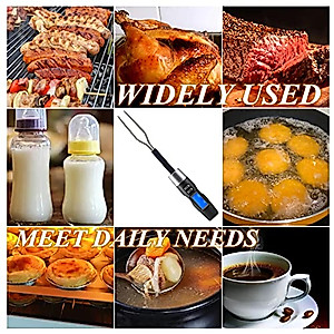 Meat Thermometer, Digital Thermometer Grill Fork, for Meat BBQ