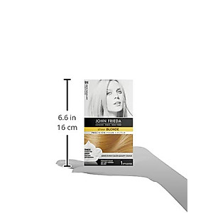 John Frieda Blonde Permanent Precision Foam Hair Color, Blonde Hair Dye, 9N Light Natural Blonde Hair Color Kit, 1 Application