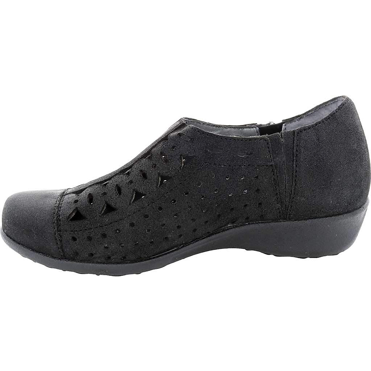 Drew Shoe Merlin Women's Therapeutic Diabetic Extra Depth Shoe: Taupe/Dusty Leather 8.5 Wide (D) Zipper