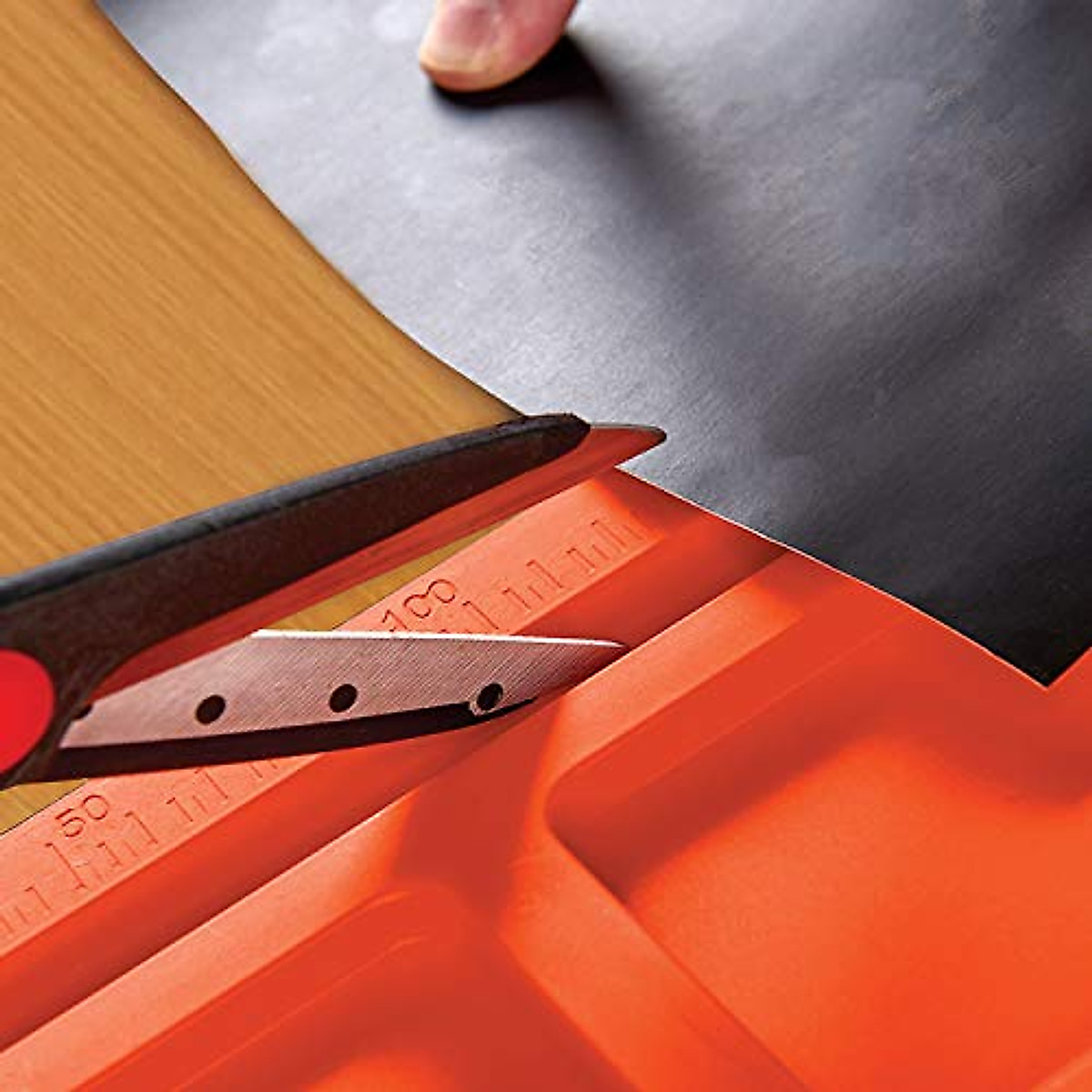 Disston 30146A OmniTable 4 in 1 Portable Workbench Work Table Dolly Scaffold and Creeper Adjustable Height with Folding Legs with Free Blu-MOL Jigsaw Blade Set (E0130146)