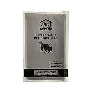 AMZOO Dog/pet Door Replacement Flap Compatible with PetSafe Measures 8 1/8” x 12 7/8” PAC11-11038