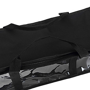 Fasmov 4 Pack VHS Storage Bag Hold up to 60 Large VHS tapes (15 Each Bag)