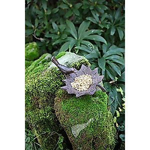 Esschert Design FB152 Cast Iron Birdbath, Small , Brown , 3.5"H