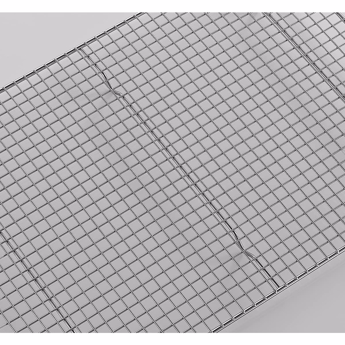 Serene Valley Baking and Cooling Racks, 2 Pieces of 8.5" x 12.5", 304 Grade Stainless Steel Wire Cooking Rack, Oven-Safe Grid for Roasting and Grilling