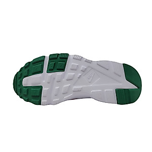 Nike Huarache Run GS Grade School Sneakers, Pink Foam/Malachite-Sesame, 4.5 M US