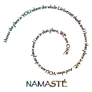 CafePress Meaning Of Namaste Mug Ceramic Coffee Mug, Tea Cup 11 oz