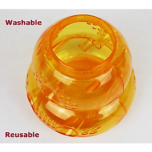 3 Pack Wasp Trap - for Wasps, Yellow Jackets, Hornets - No Seam on The Bottom - Eliminates Leaks