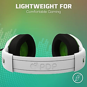 PDP AIRLITE Pro Wireless Headset with Mic for Xbox Series X|S, Xbox One, Windows 10/11 - White