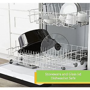 7 Quarts Oval Slow Cooker, 3 Heating Setting, Dishwasher-safe Stoneware Pot and Glass Lid, Sleek Stainless Steel Design