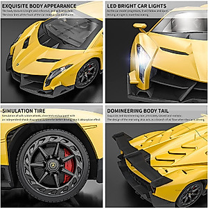 100 CLASSIC Officially Licensed Remote Control RC Car Series 1:24 Scale Lamborghini Full Function Electric Sport Racing Hobby Toy Car 2425C3