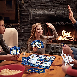 Shappy 35 Pieces Christmas Nativity Bingo Game Christian Bingo Game 24 Players Nativity Cards for Family Friends School Classroom Activities Holiday Party Favors(Nativity)