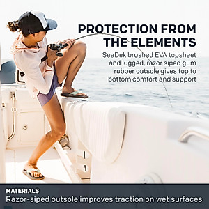 Grundéns Women's Deck-Mate 3-point Sandal, Dark Brown, 9