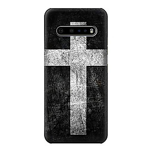 R3491 Christian Cross Case Cover for LG V60 ThinQ 5G