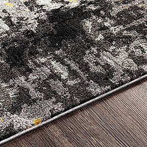 Artistic Weavers Cantrell Modern Area Rug,5'3" x 7'7",Black