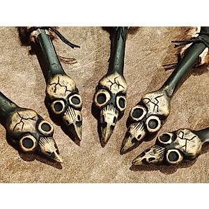 Beater Shamanic Black for tambourine Siberian Shamanic Drum Frame drum Mallet Handcrafted