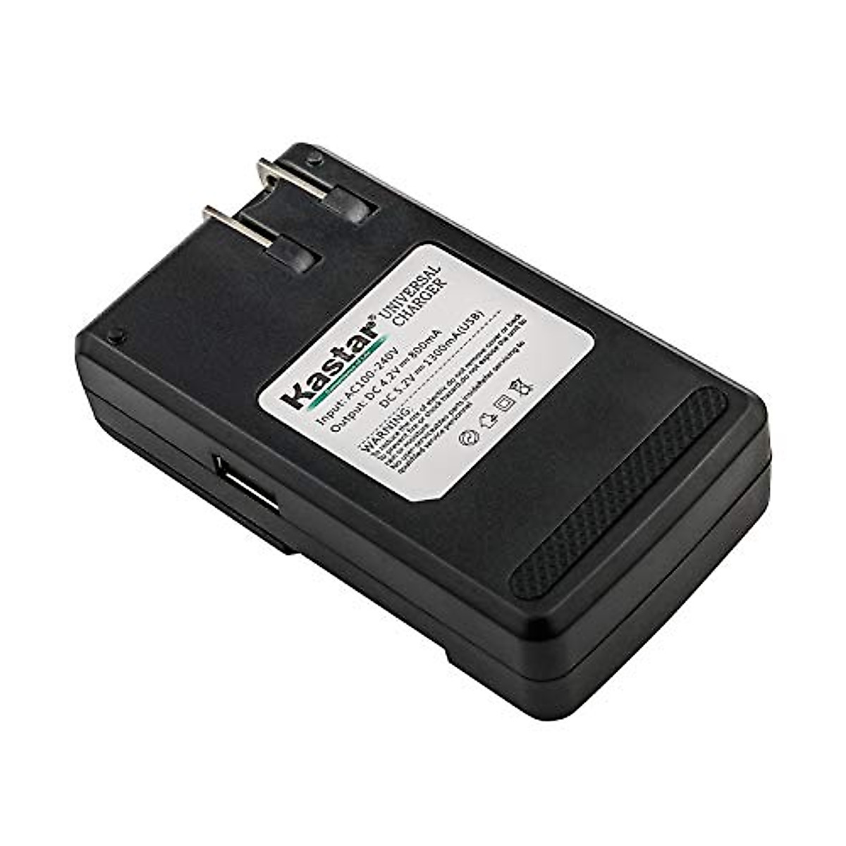 Kastar Intelligent Mini Travel Charger (with High Speed Portable USB Charge Function) for PDA Camera Li-ion Battery Digital Cameras Mp3 Mp4 Players Hand Held Gaming Devices PDAs, Z Cam E1 Camera