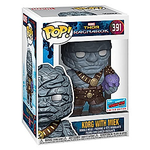 Funko POP! Bobble: Marvel: Thor Ragnarok: Korg w/Miek