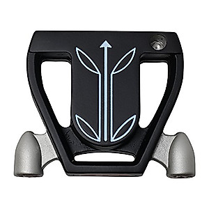 T7 Twin Engine Black Mallet Golf Putter Right Handed with Alignment Line Up Hand Tool 34 Inches Men's Standard Length Perfect for Lining up Your Putts